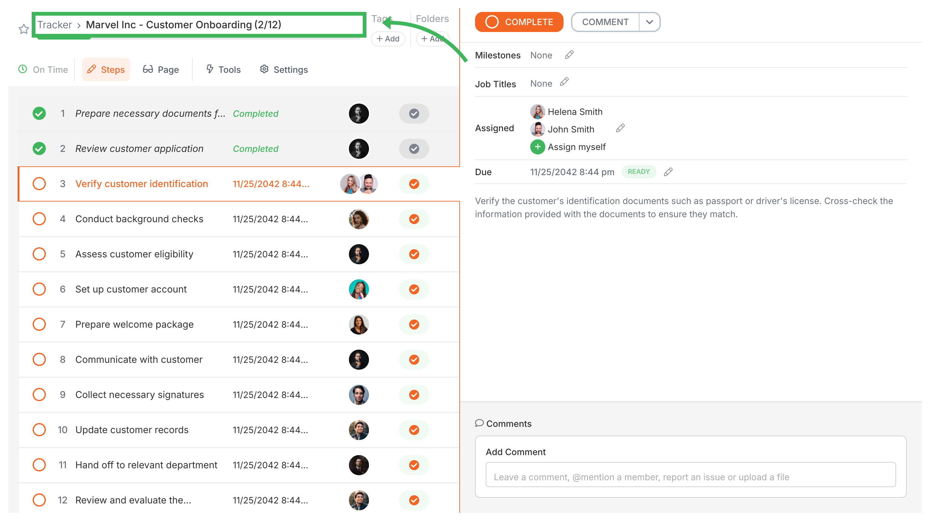 Rename A Process Tallyfy Pro