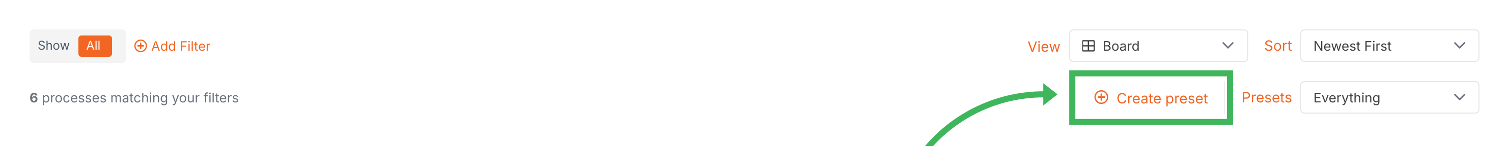 Create custom views · Tallyfy Pro